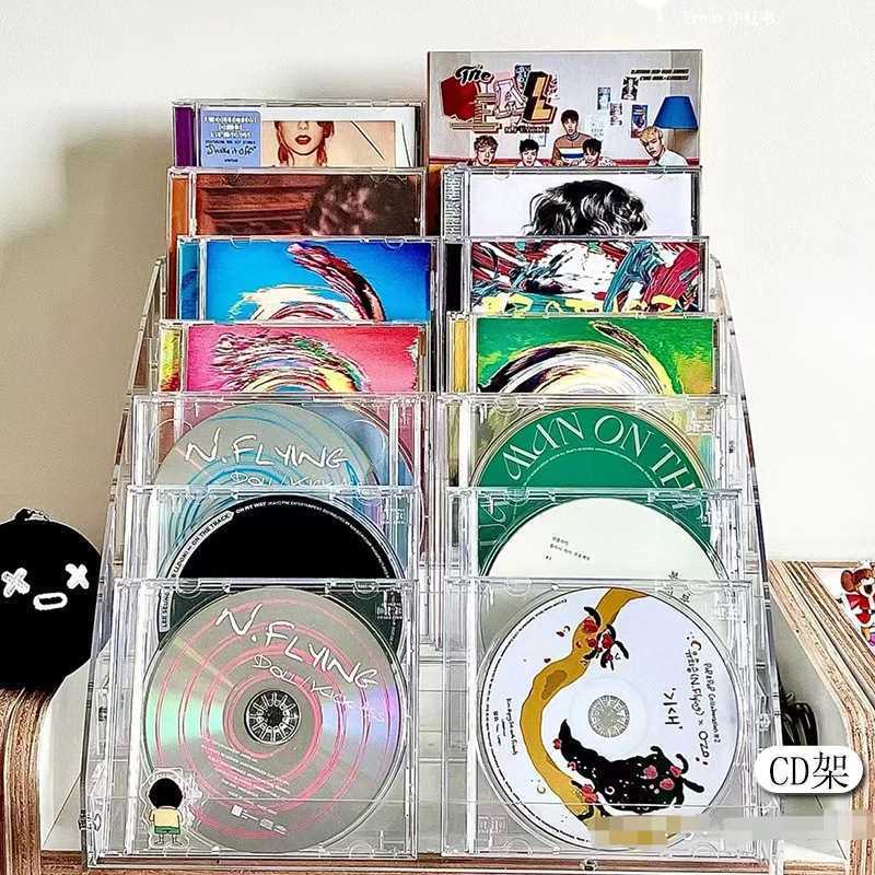 Hộp acrylic Trong Suốt Trưng Bày Đĩa cd / dvd Tiện Dụng Đứng | Shopee ...