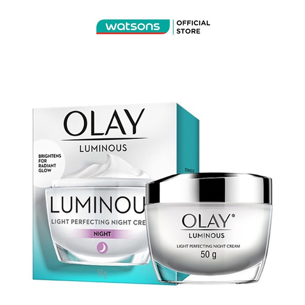 Kem Dưỡng Ban Đêm Olay Luminous Light Perfecting Night Cream 50g | Shopee Việt Nam