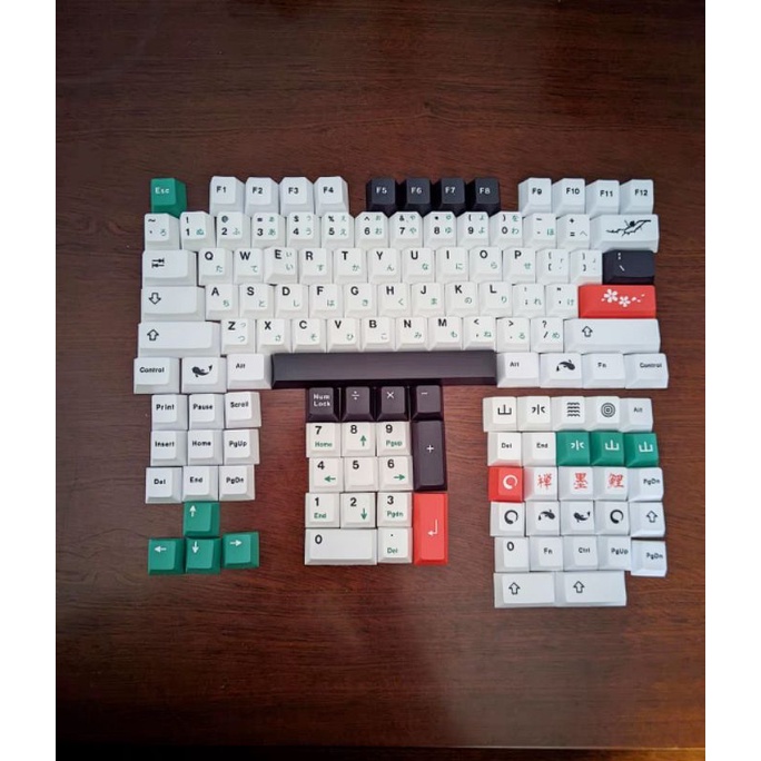 [ 1 bộ duy nhất ] Keycap song ngữ trắng | Shopee Việt Nam