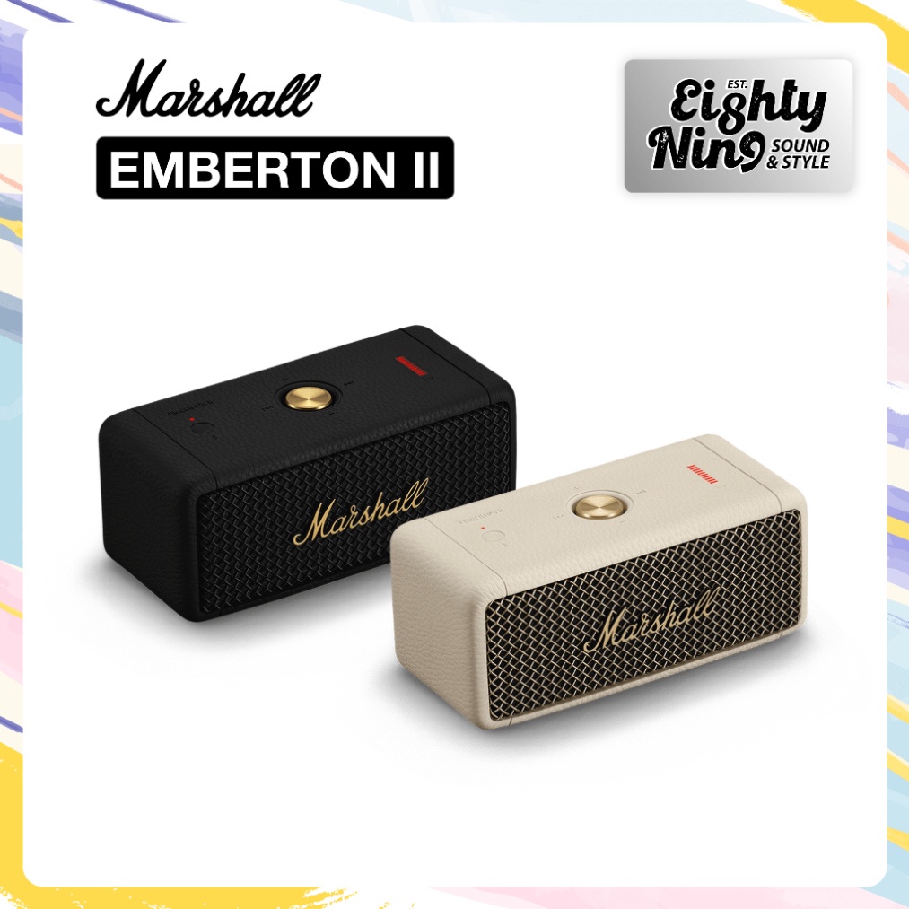 Loa Bluetooth không dây MARSHALL EMBERTON II (2) xịn pin 30h, chống ...