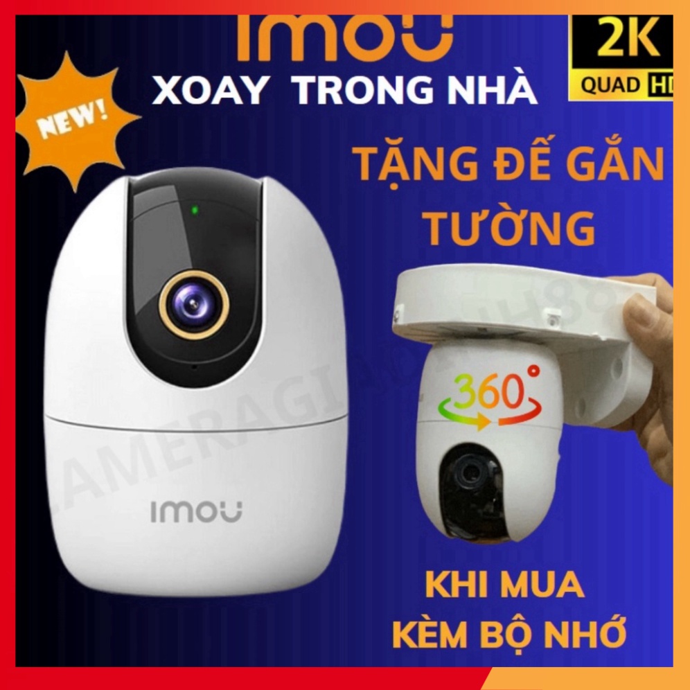 Camera Wifi IMOU Trong Nhà A22, A22E, A2 2M 1080P, A42P 4M 2K, A43P ...