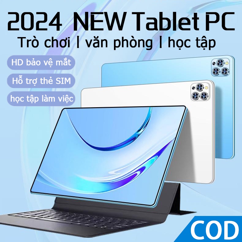 Máy tính bảng chơi game hiệu năng cao RAM 12GB + ROM 256GB Màn hình bảo ...
