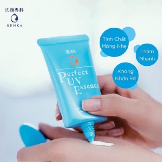 Chính hãng Kem chống nắng dạng tinh chất Senka Perfect UV Essence 50g | Shopee Việt Nam