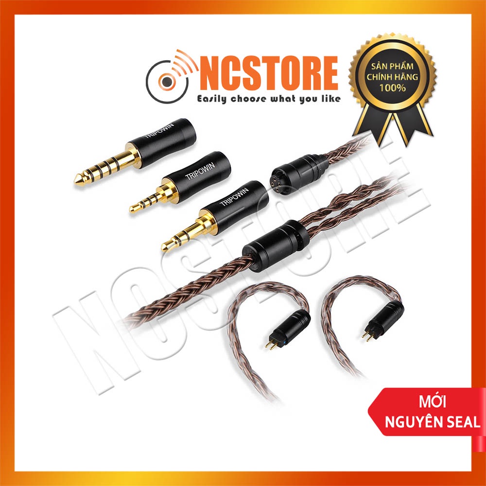 [NC] Cable TRIPOWIN AMBER | Đồng OFC | 3 Giắc Thay Thế | Dây cáp nâng ...