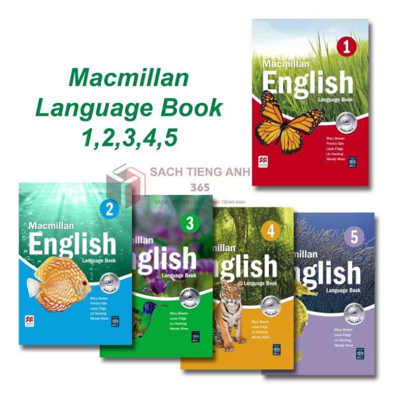 Macmillan English Language - đầy đủ 1,2,3,4,5 | Shopee Việt Nam