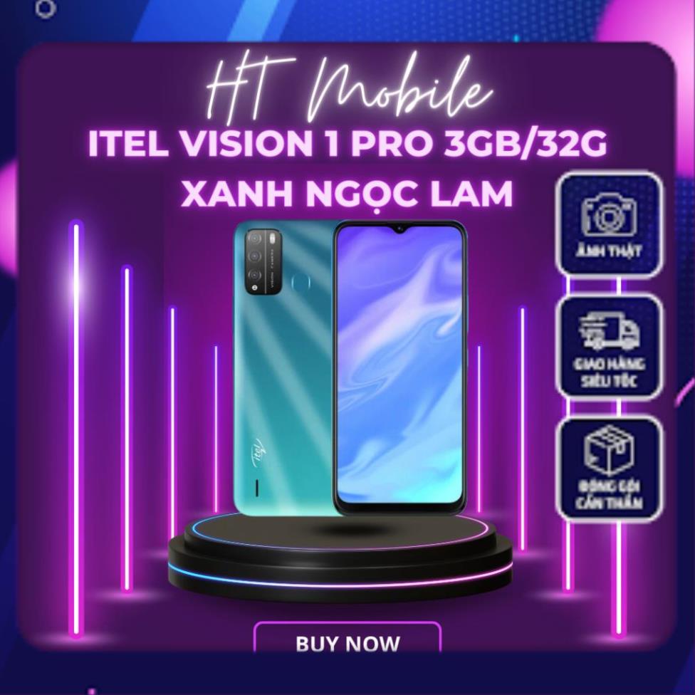 Điện thoại Itel Vision 1 Pro Màu Xanh Ngọc Lam ( 3GB/32G ) - NewSeal ...