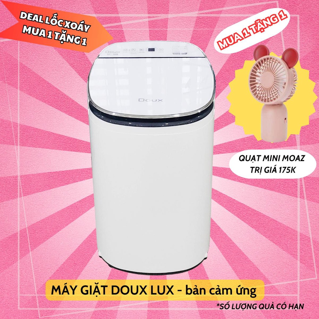 Máy Giặt Mini Doux Lux DX-1328 bản cảm ứng / Mini Doux bản phím cơ (Màu ...