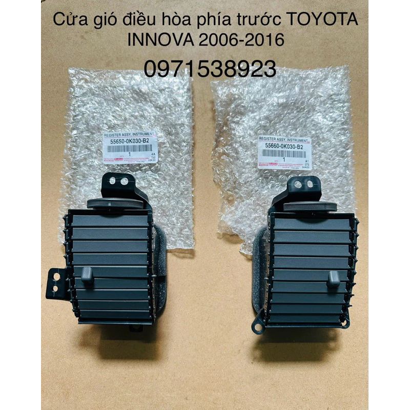 Cửa gió điều hoà phía trước TOYOTA INNOVA 2006-2016 55650-0K030-B2 ...