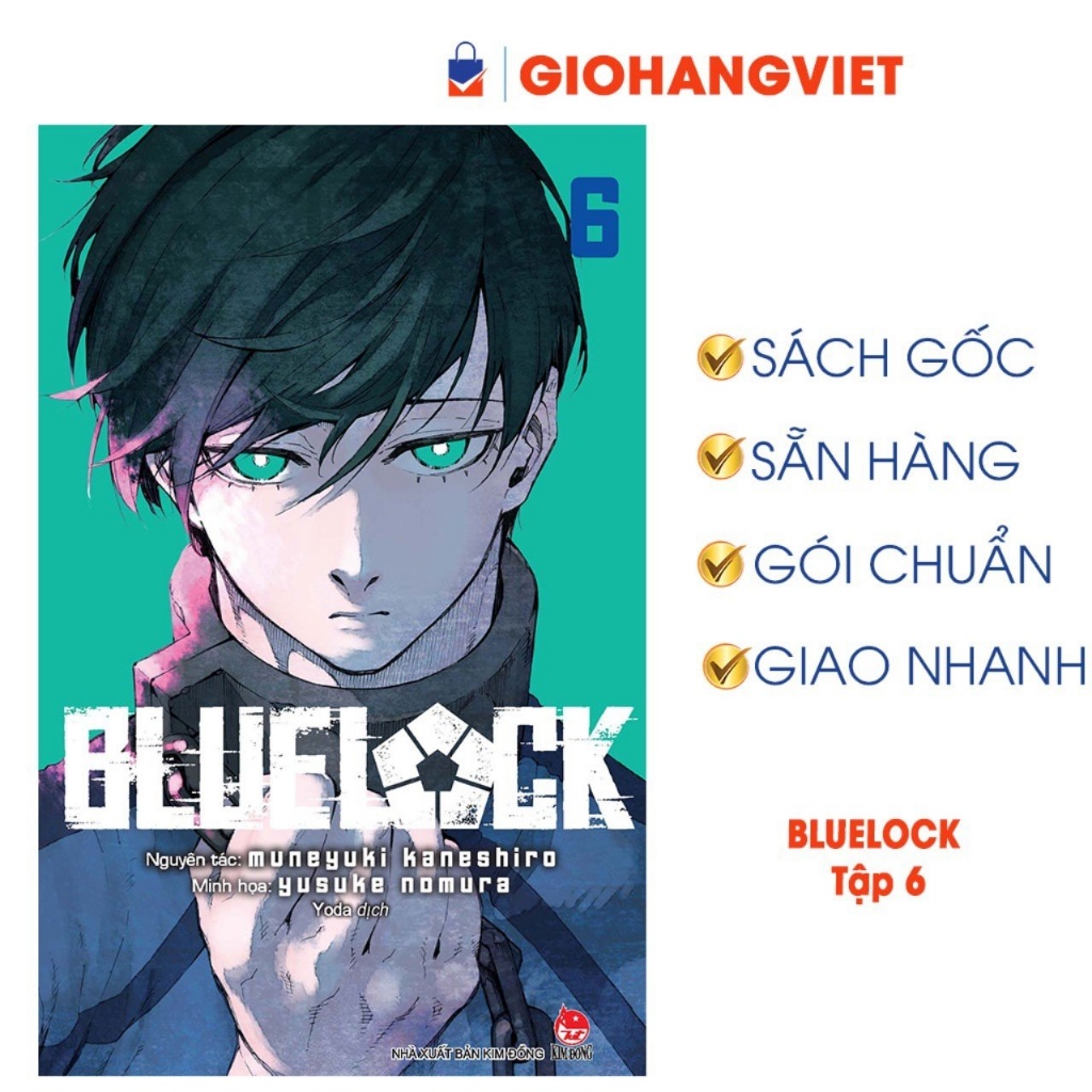 Truyện tranh Blue lock Tập 6 - tái bản | Shopee Việt Nam