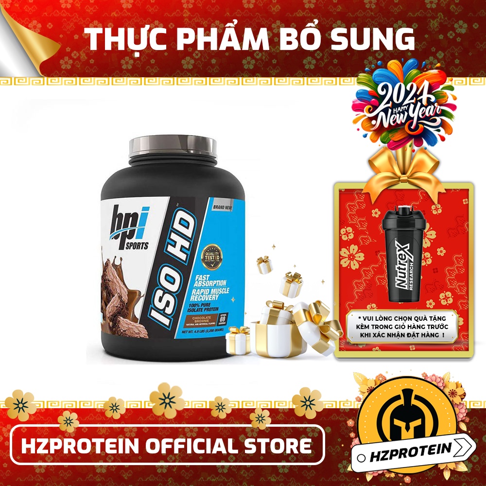 Bpi Iso Hd Isolate Protein SỮa Whey Protein Isolate 100 HỖ TrỢ TĂng