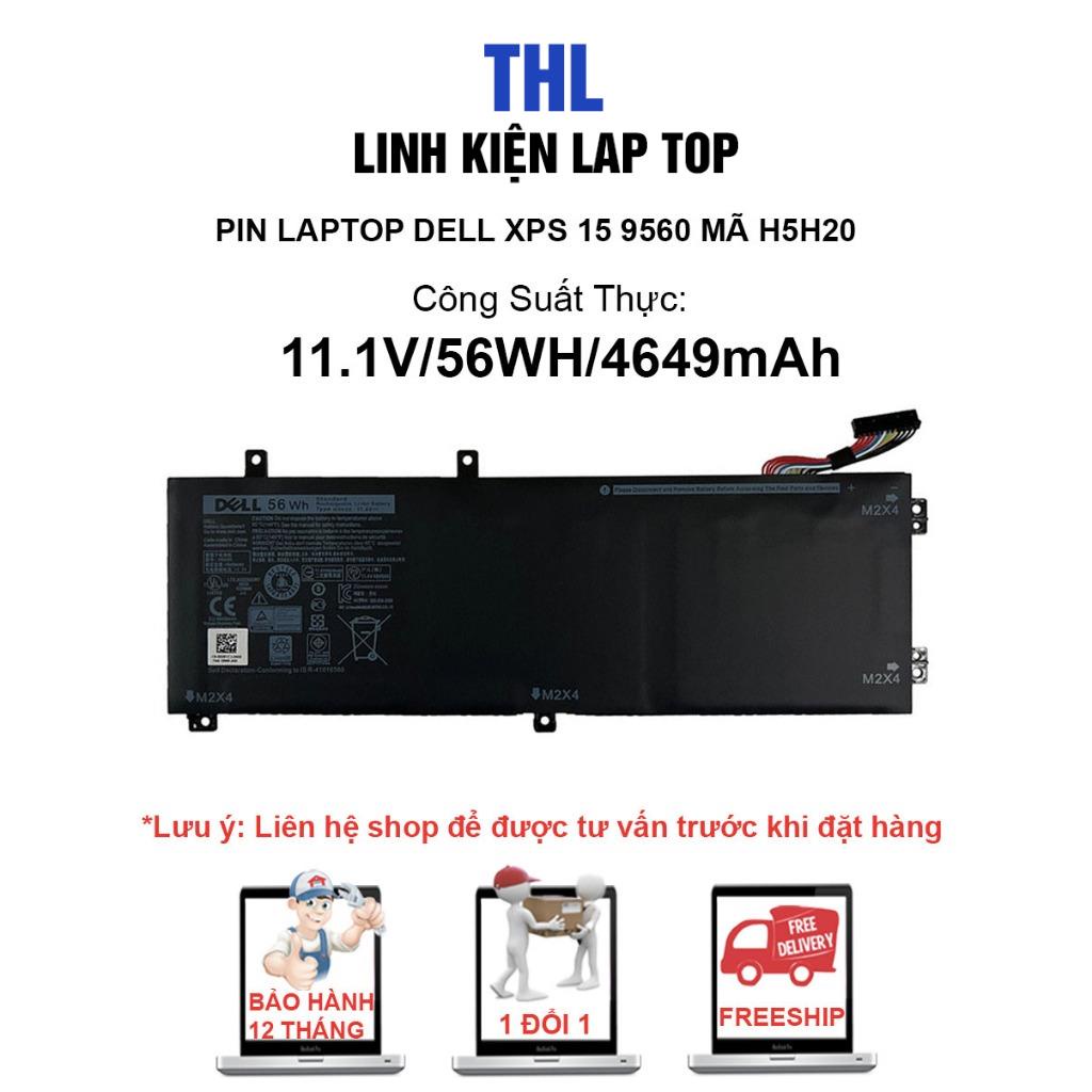 Pin laptop Dell XPS 15 9560 Precision 5520 Inspiron 15 7590 7591 NGẮN ...