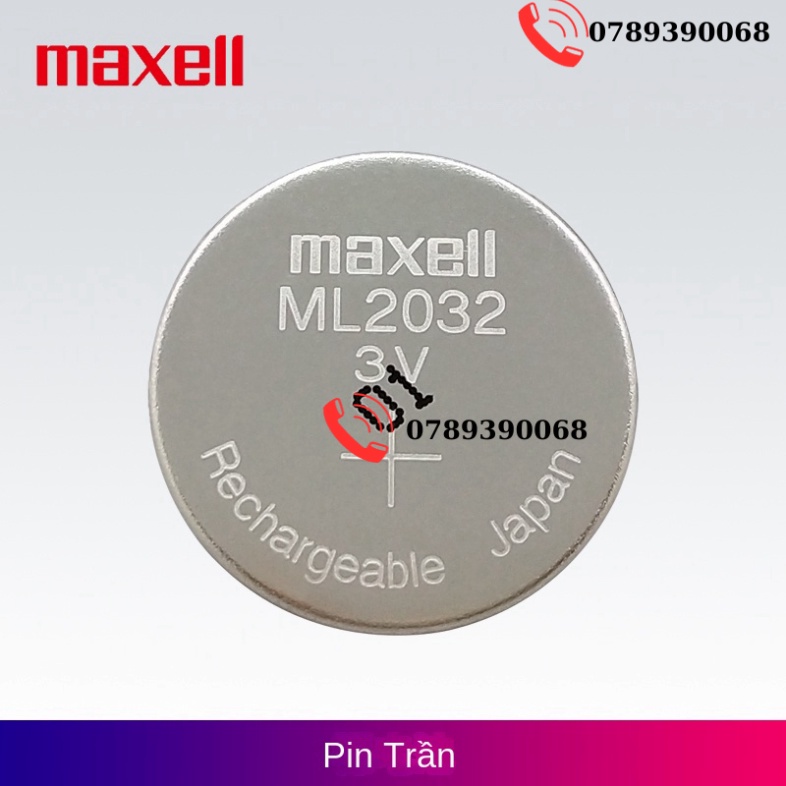 Maxell Ml2032 Điều Khiển Công Nghiệp PLC Bo Mạch Chủ Đồ Chơi Trẻ Em Điều Khiển Từ Xa 3V Sạc Pin ...