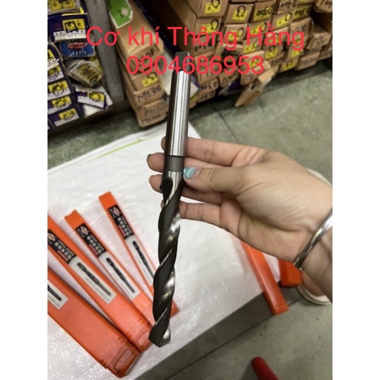 Mũi Khoan thép trắng HSS chuôi côn từ phi 14mm đến phi 30mm Cơ khí Thông Hằng | Shopee Việt Nam