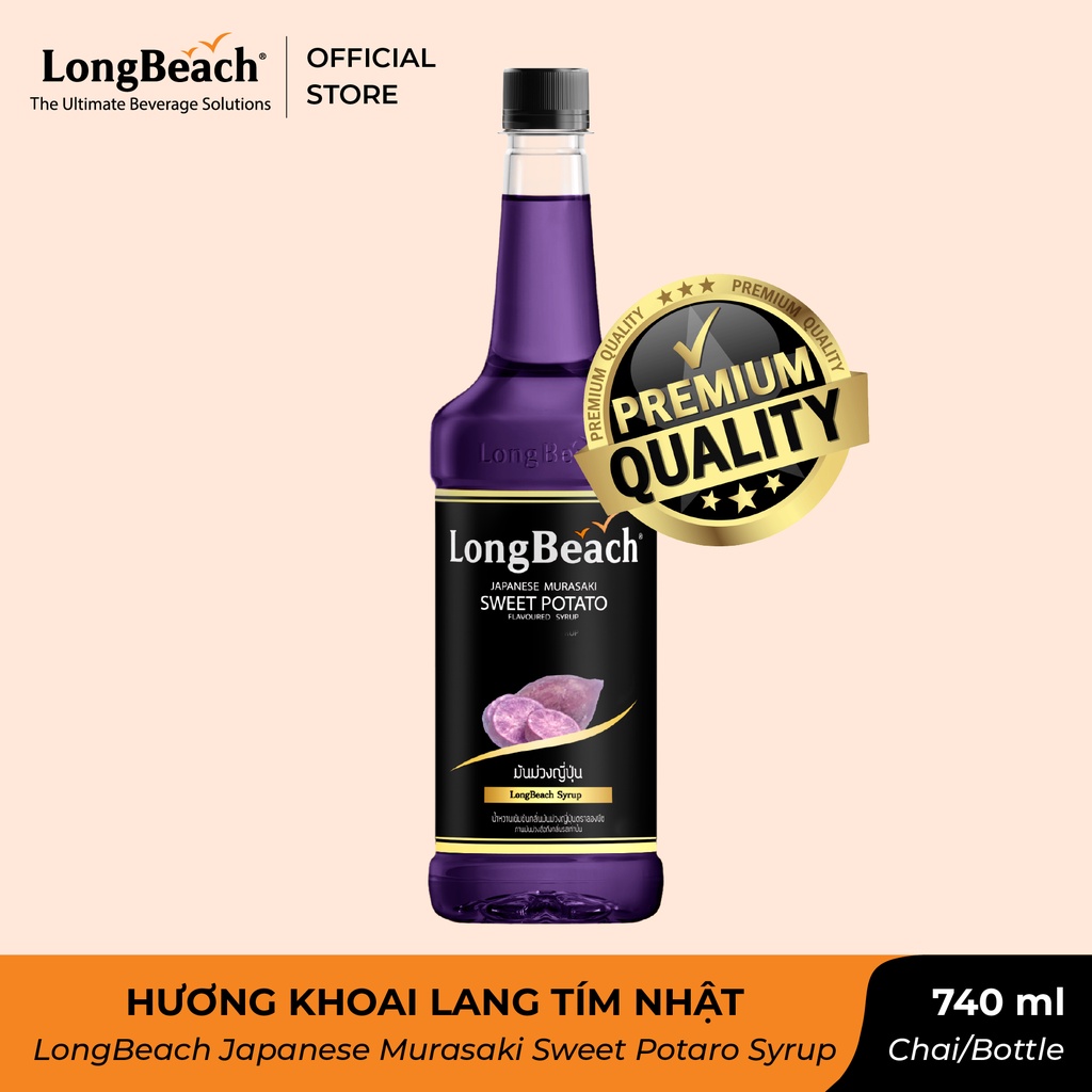 Siro Khoai Lang Tím Nhật - LongBeach Murasaki Sweet Potato Syrup 740ml ...