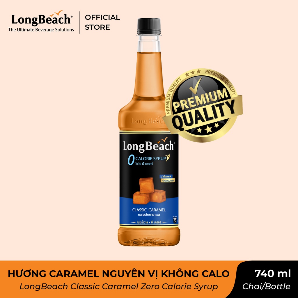 Siro Không Calo Caramel Nguyên Vị - LongBeach Classic Caramel Zero ...