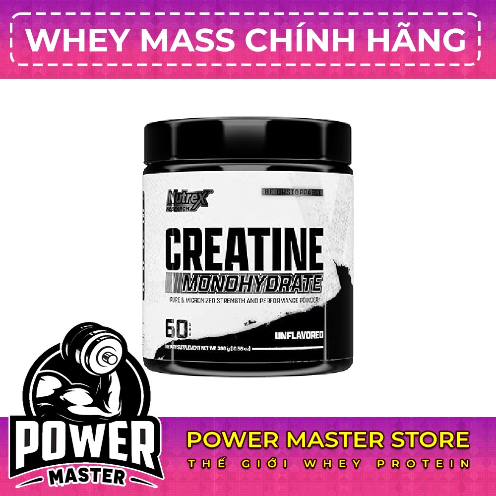 Nutrex Creatine Drive Pure Creatine Monohydrate 300 Grams Shopee