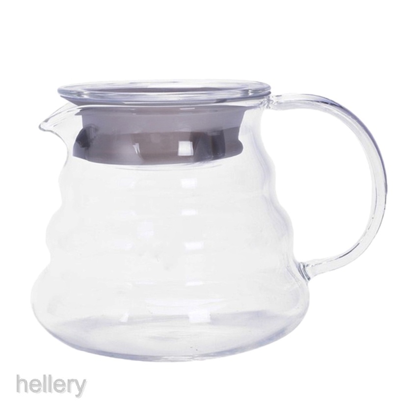 [helleryMY] Heat Resistant Glass Hand Drip Coffee Pot Server 250/360 ...