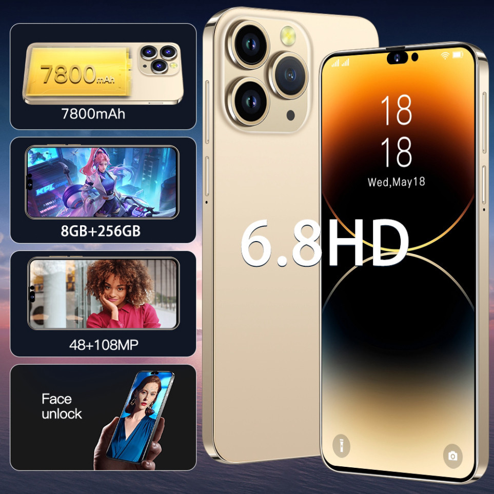 [Ưu đãi đặc biệt để bán] Phone i14 Pro Max 2 thông minh SIM 4G/5G ...