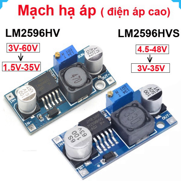 Mạch nguồn giảm áp, hạ áp ( điện áp cao) LM2596HVS / LM2596HV | Shopee Việt Nam