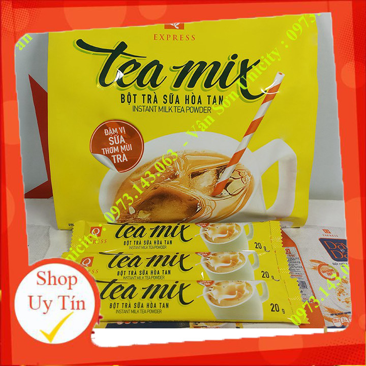 (Chính hãng sỉ) Trà sữa Tea mix Trần Quang bịch 480g (24 gói dài * 20g) | Shopee Việt Nam