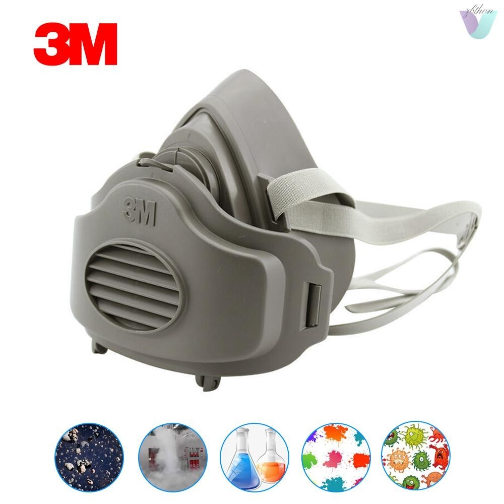 3M 3200 Mặt nạ phòng độc chống bụi Nửa mặt chống bụi Chống xây dựng ...
