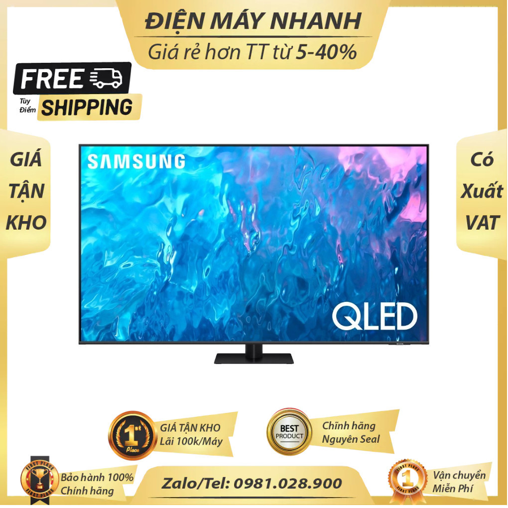 Smart Tivi Samsung QLED 4K 55 inch QA55Q70CA - QA55Q70C - 55Q70CA - 55Q70C - Hàng chính hãng DMK ...