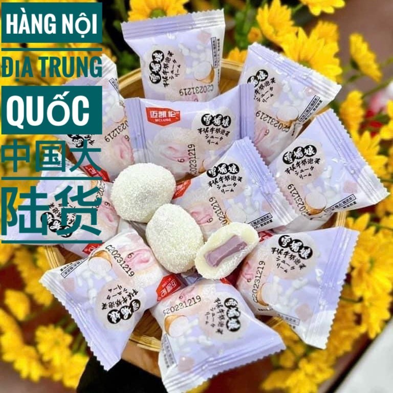 Bánh Mochi nhân kem Hàng nội địa Trung siêu ngon, Bánh mochi nhân kem ...
