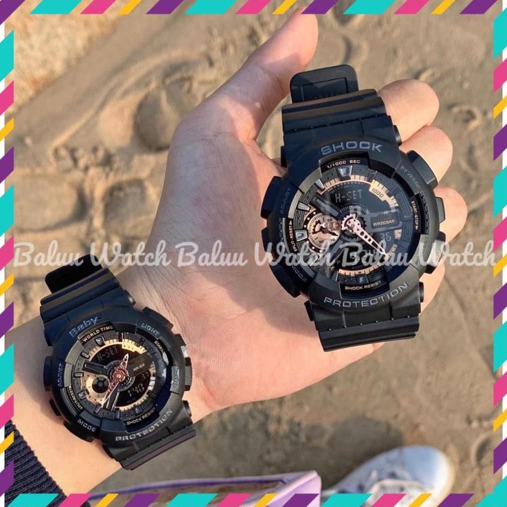 Đồng hồ thể thao nam nữ SHOCKBABY GA110 VIỀN ĐỒNG shop streetwear ...