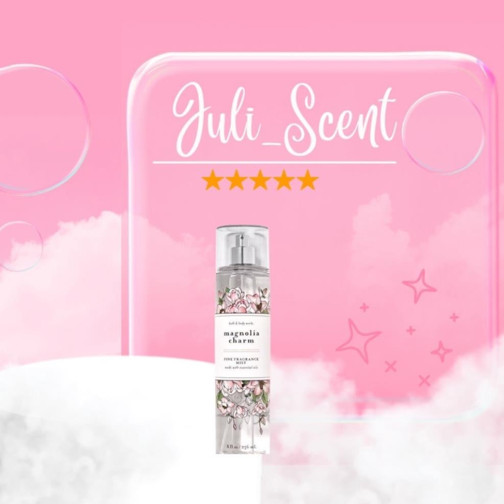 Xịt thơm toàn thân body mist Magnolia Charm - Bath & Body Works ...