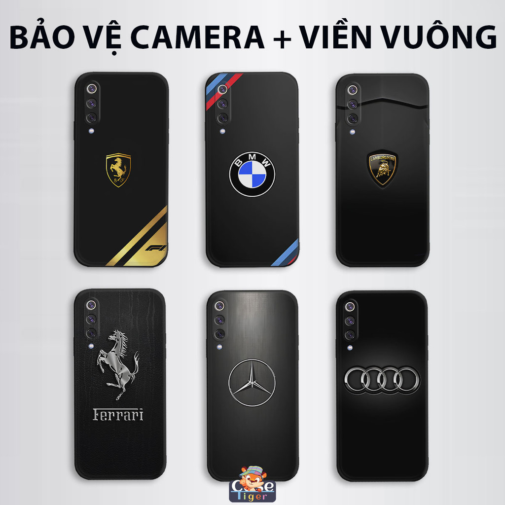 Ốp lưng Xiaomi Mi9 / Mi 9 SE hình logo xe hơi nam thời trang đen đơn ...