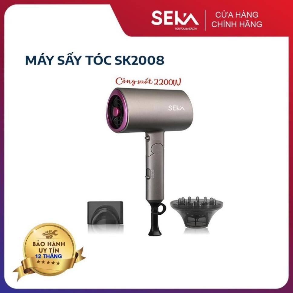 Máy Sấy Tóc Gấp Gọn Cao Cấp SEKA SK2008 Sấy 2 Chiều Nóng Lạnh, 3 Chế Độ ...