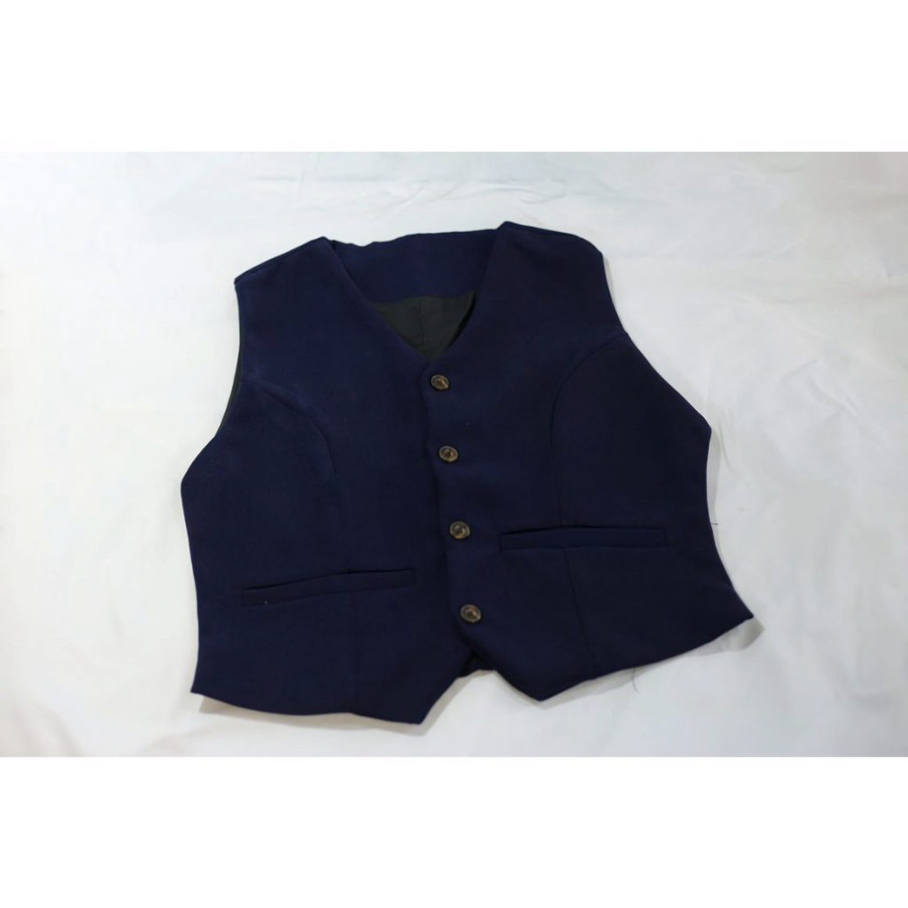 Áo vest gile nữ TINY KING ghile croptop cổ tim sát nách 2 lớp dày dặn ...
