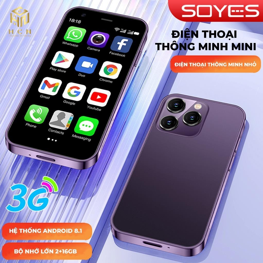 Điện thoại mini siêu nhỏ cảm ứng Soyes XS15, Soyes XS 16 | Shopee Việt Nam