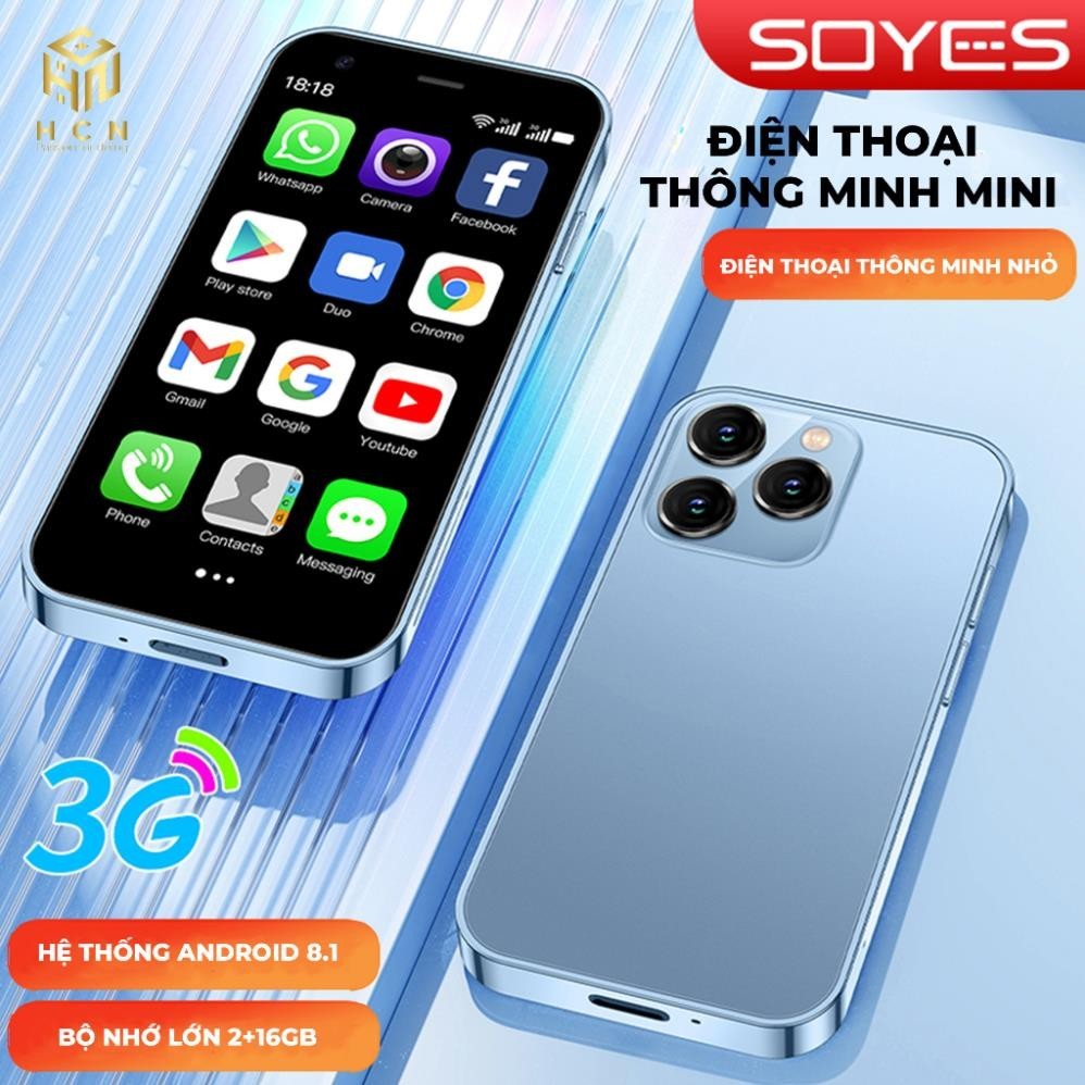 Điện thoại mini siêu nhỏ cảm ứng Soyes XS15, Soyes XS 16 | Shopee Việt Nam