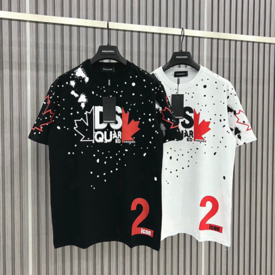 Áo T-shit Dsquared2 DSQ2 Icon viền cổ LA on web chất cotton cao cấp 100 ...