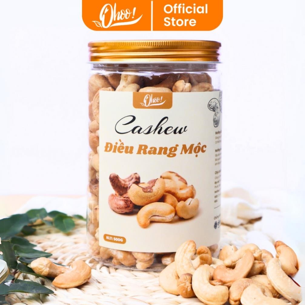 Hạt Điều Nhân Rang Mộc Nguyên Vị OHOO FOODS VN 500g - Hạt Dinh Dưỡng ...