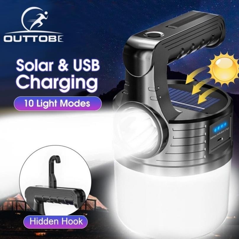 Bóng đèn tích điện sạc pin tích hợp đèn pin cầm tay và móc treo MX 519 chống nước sáng -Có BH ...