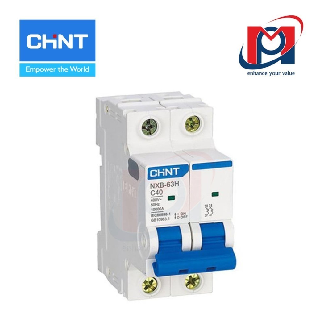 Cầu dao tự động MCB NXB-63 2P 16A 6kA - Chint - 814092 | Shopee Việt Nam