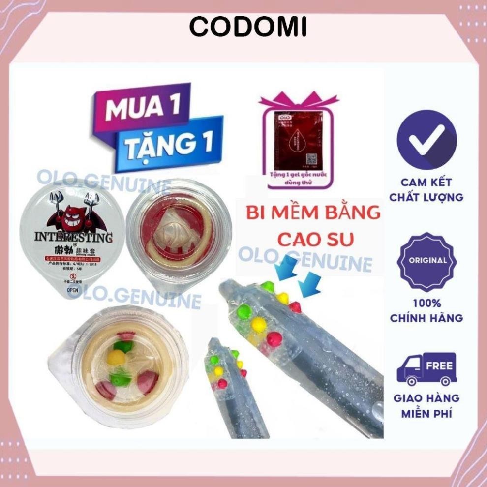 Bao cao su Bi gai lớn 9 bi giúp tăng khoái cảm kéo dài quan hệ Hộp 1 ...