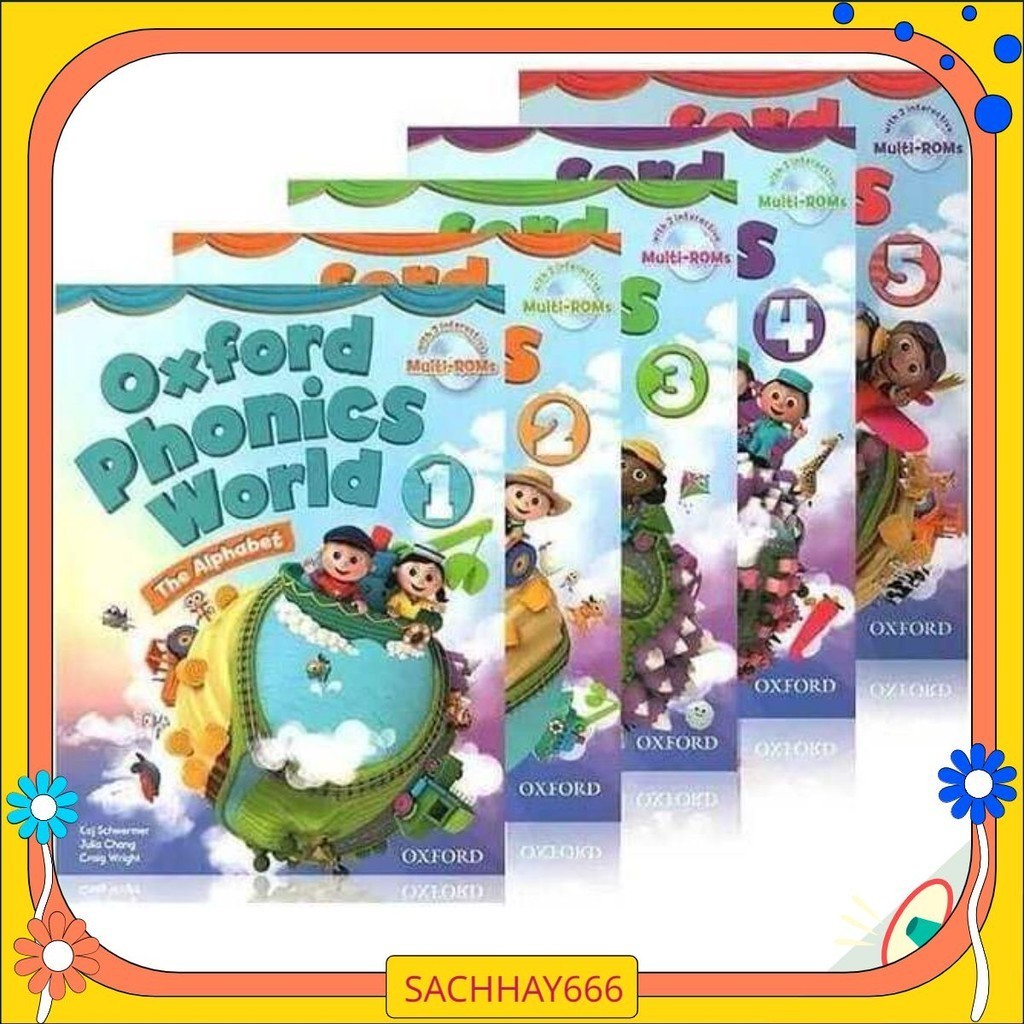 Nhận in màu Phonic world studenbook và workbook tặng kèm file nghe ...