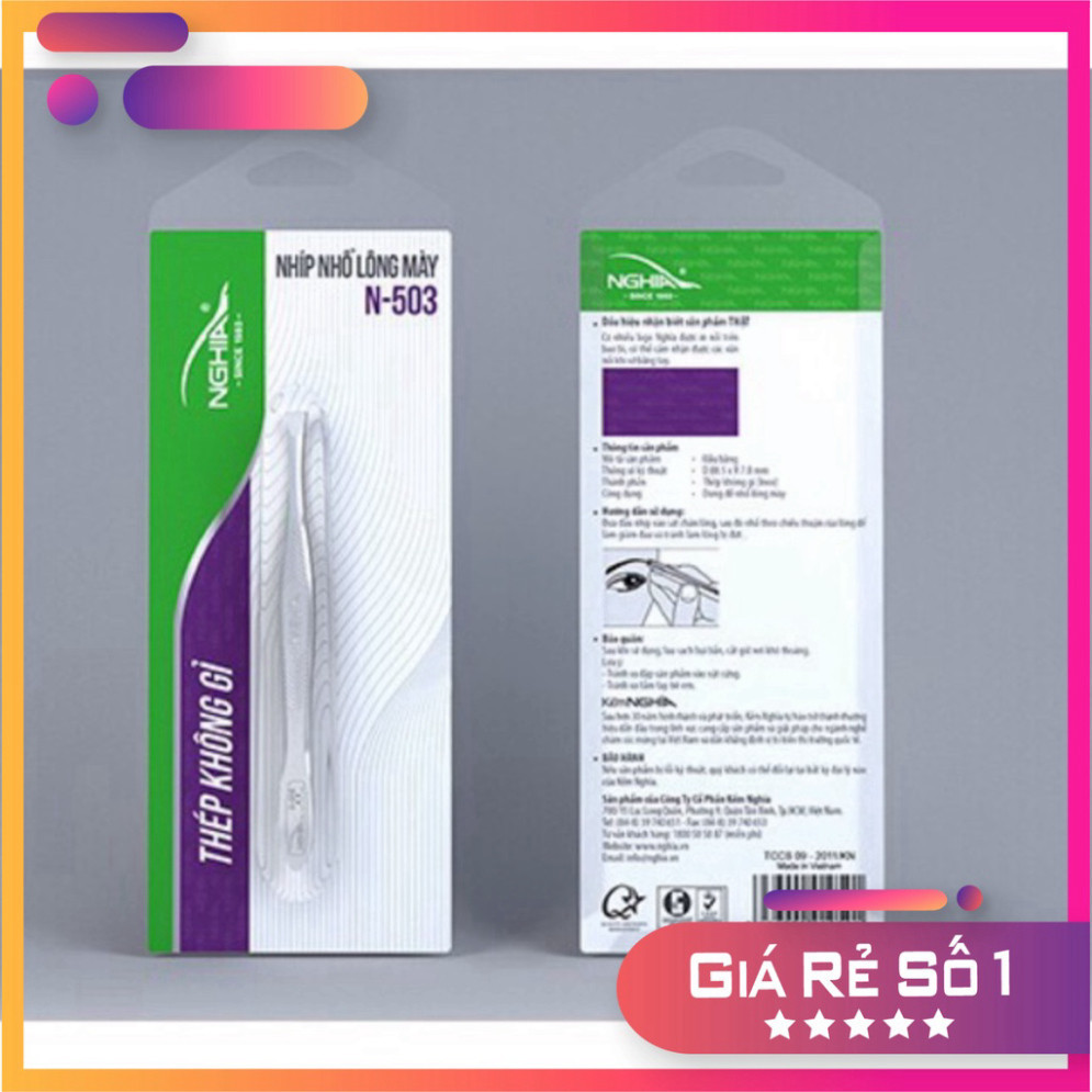 Chính hãng Chính hãng Nhíp Cao Cấp N503 - Kềm Nghĩa 100% Chính Hãng ...