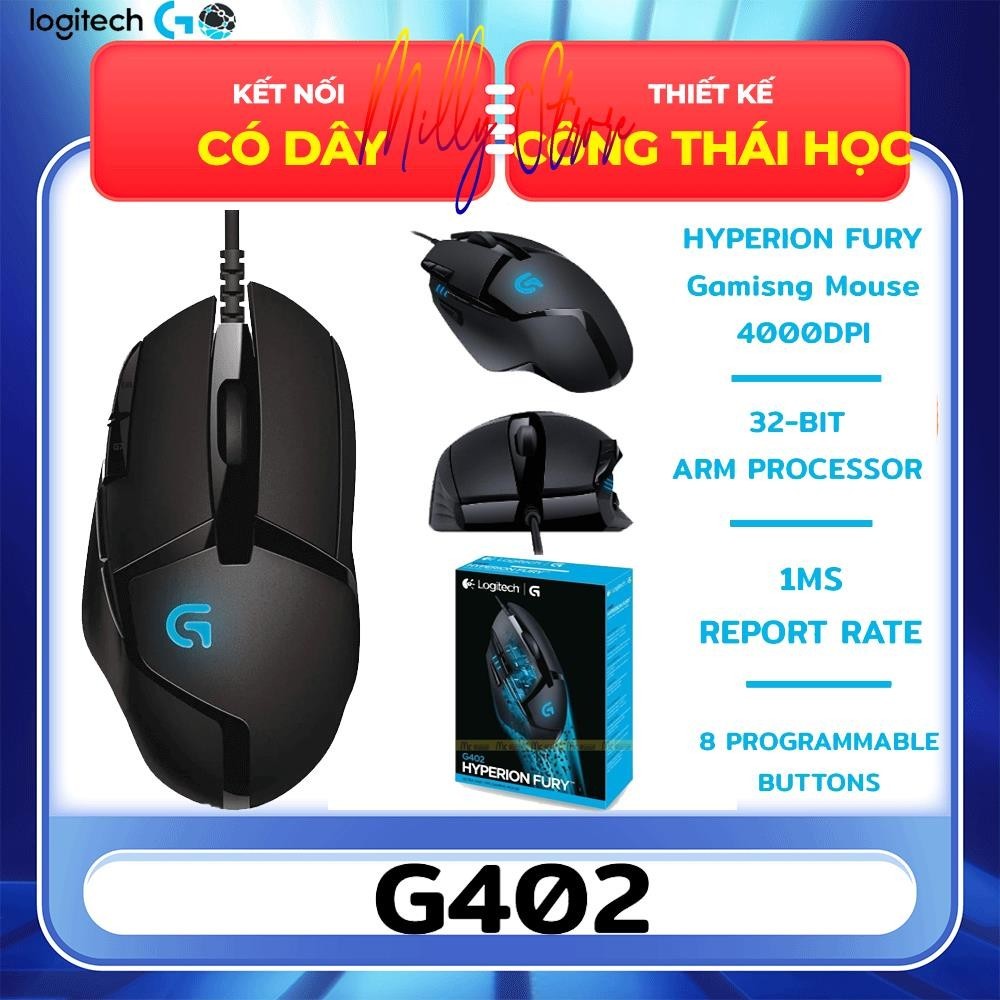 Chuột Gaming Có Dây Led Rgb Chuột Gaming Logitech G402 Hyperion Fury ...