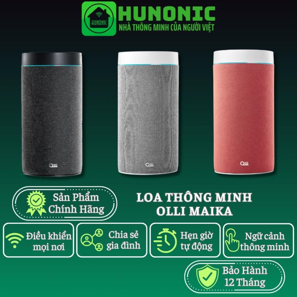 Loa thông minh OLLI Maika, Trợ lý ảo Tiếng Việt điều khiển thiết bị ...