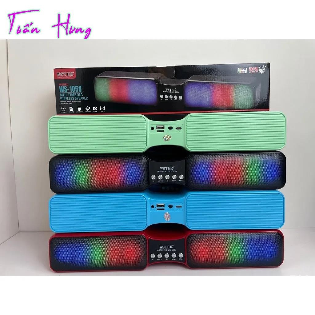 Loa bluetooth không dây Wster Ws-1059 ( 2 Loa ) Loa máy tính nghe nhạc ...