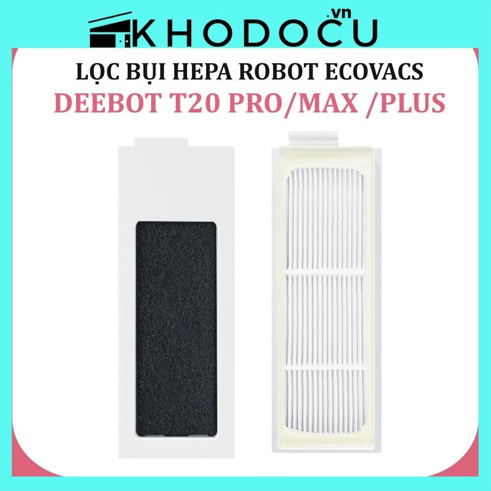 Phụ kiện robot hút bụi Ecovacs Deebot T20 PRO, T20 MAX Màng lọc hepa ...