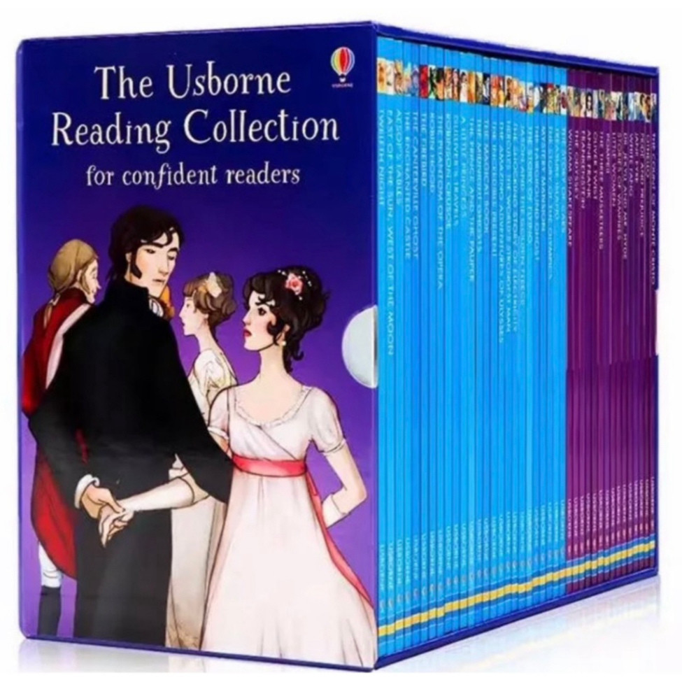 Sách - Usborne Reading Collection for Confident Readers - Uborne tím 40 cuốn | Shopee Việt Nam