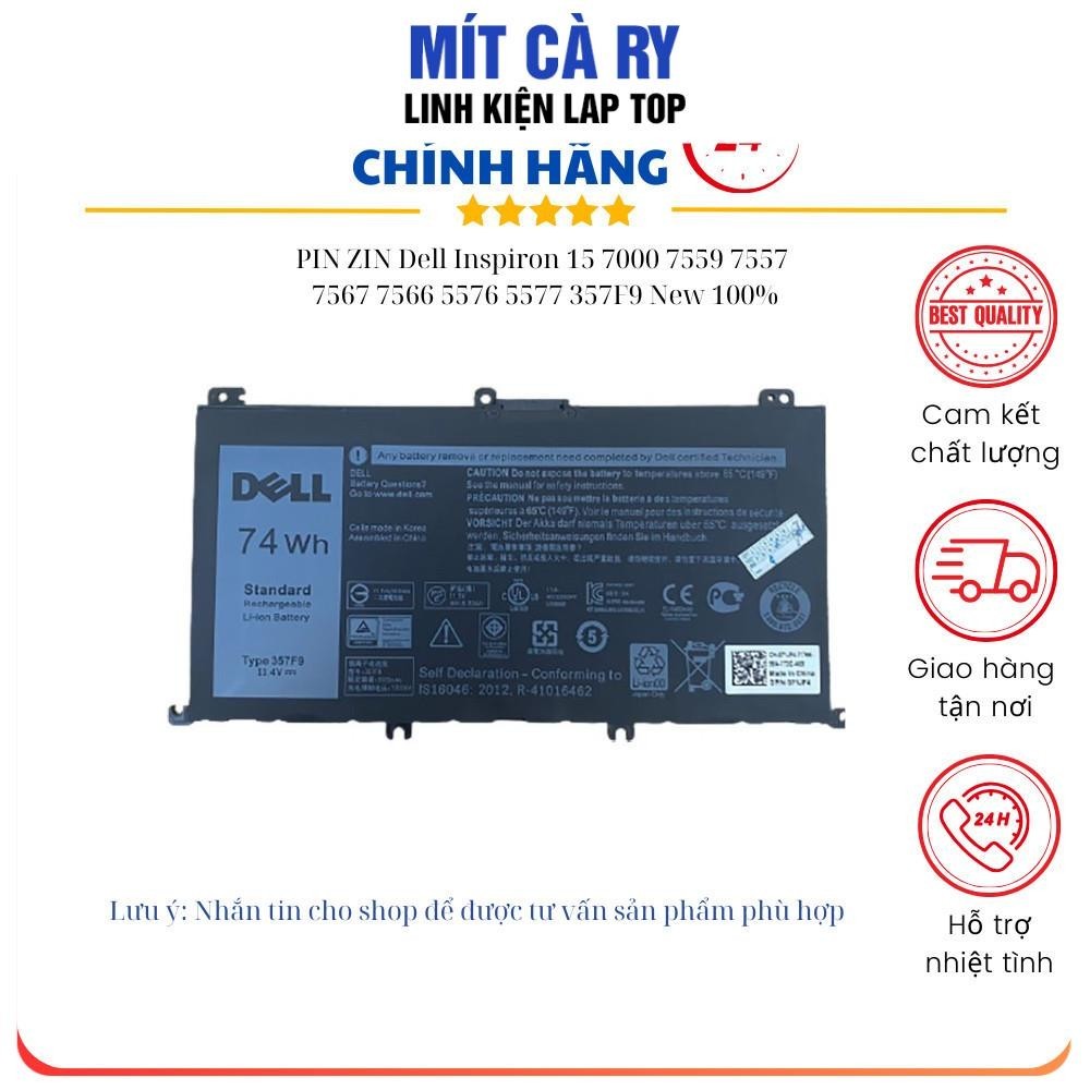 PIN ZIN Dell Inspiron 15 7000 7559 7557 7567 7566 5576 5577 357F9 New ...