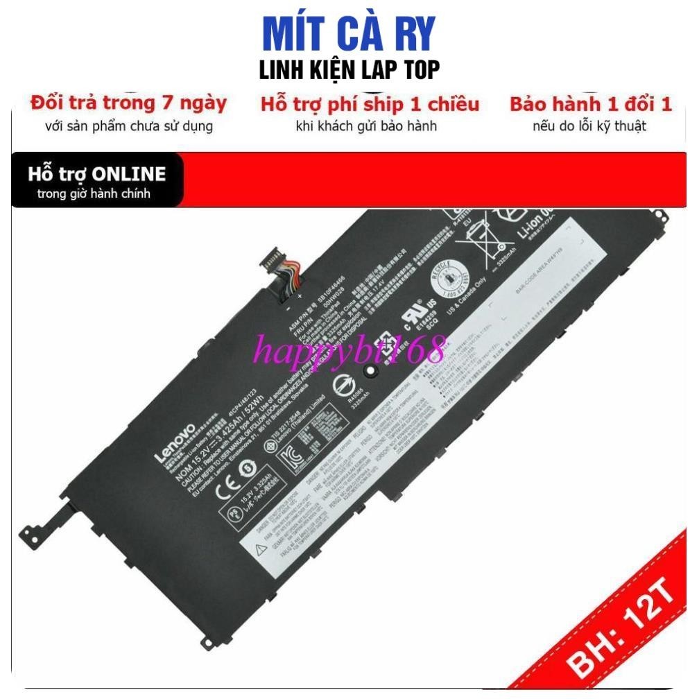 [Pin zin]Pin Lenovo Thinkpad X1 carbon gen 6 Gen 5 gen 4 zin | Shopee ...