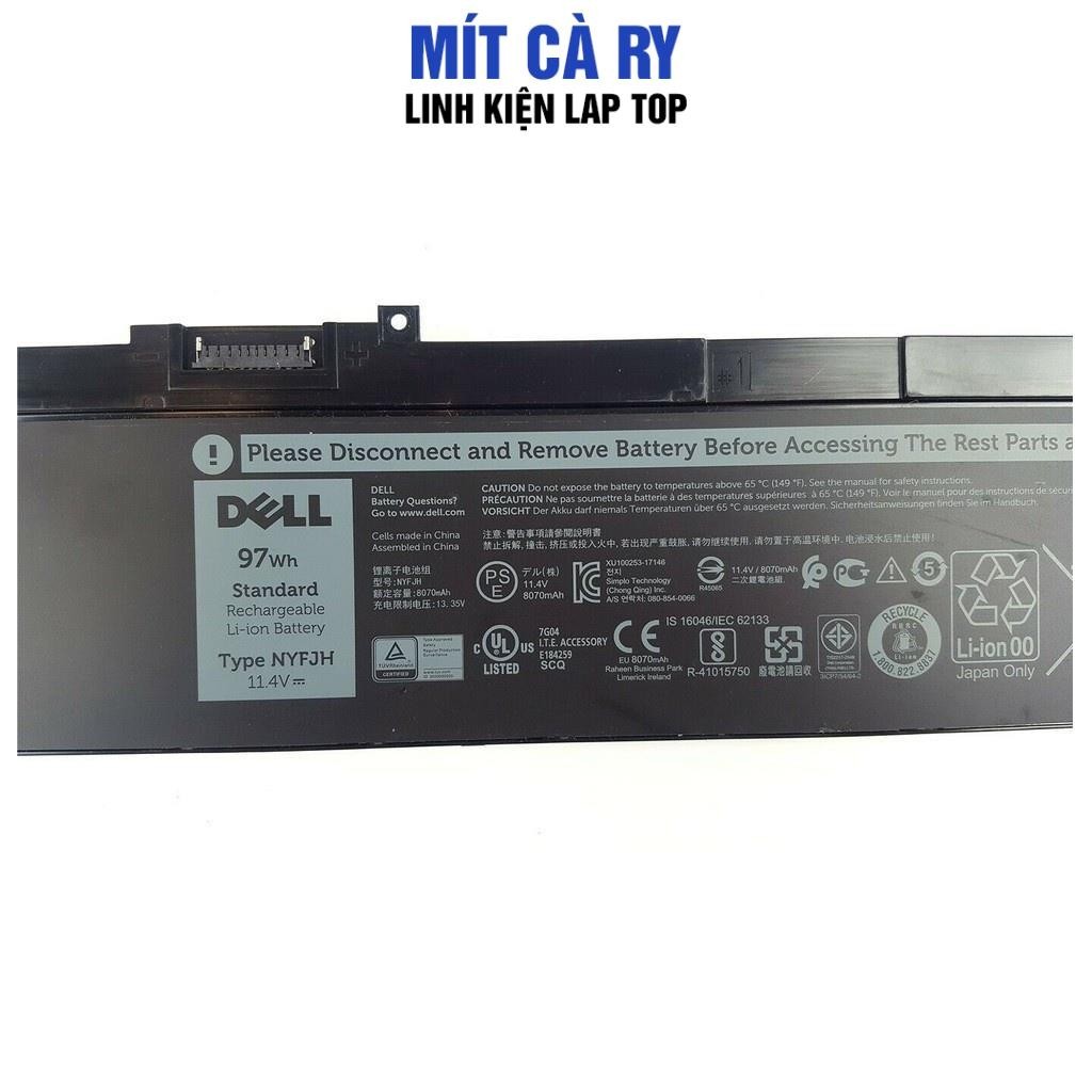 Pin (Original)97Wh Dell Precision 7530 7730 7540 7740 P74F P34E NYFJH ...