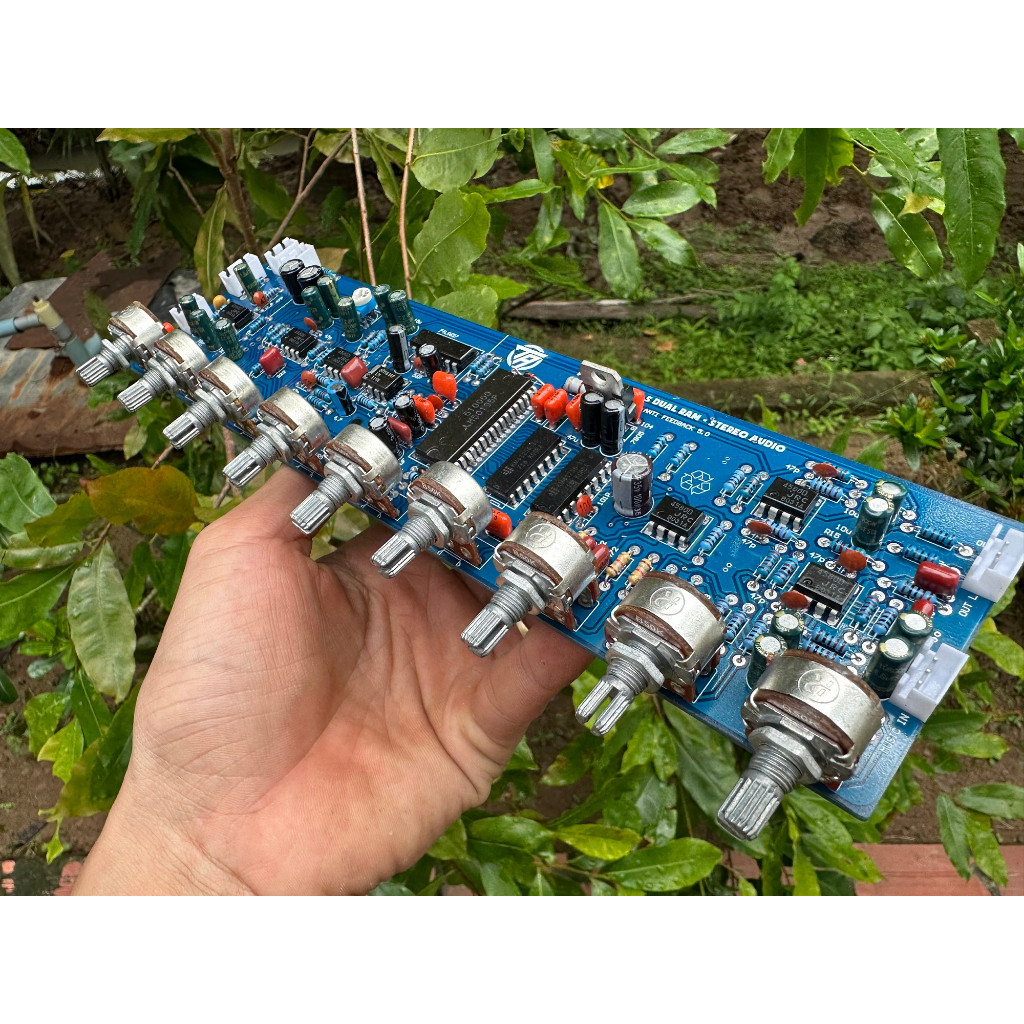 Mạch Pre Loa Kéo V 1.4 DUAL RAM IC Echo M50195 Tuan Audio | Shopee Việt Nam